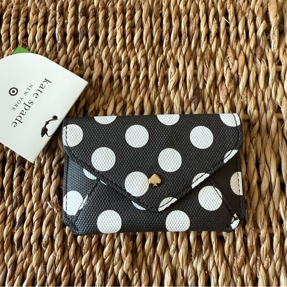 kate spade | Accessories | New Target X Kate Spade Polka Dot Envelope ...